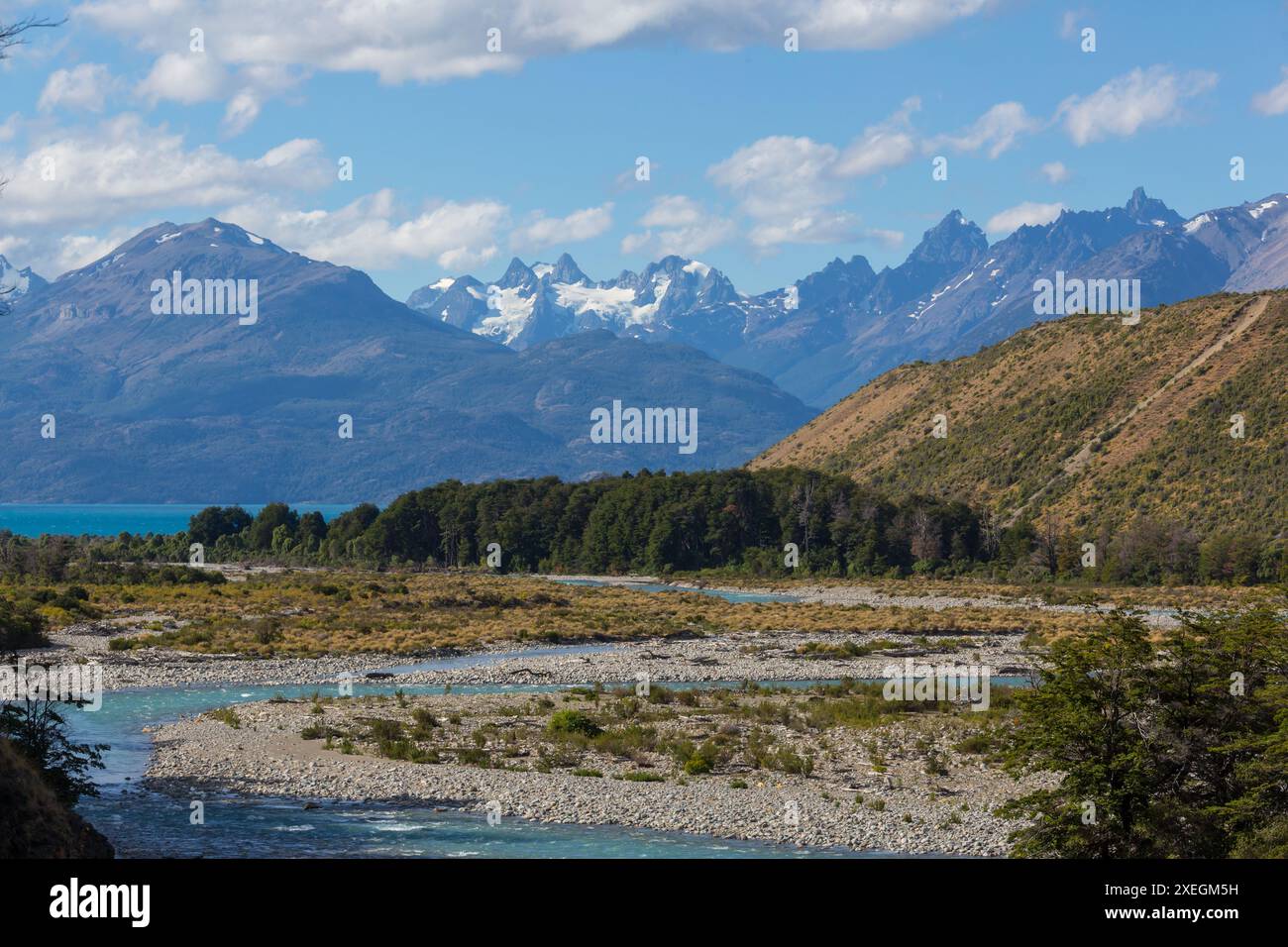 Lake General Carrera Stock Photo - Alamy