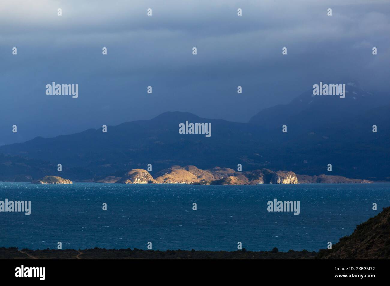 Lake General Carrera Stock Photo - Alamy