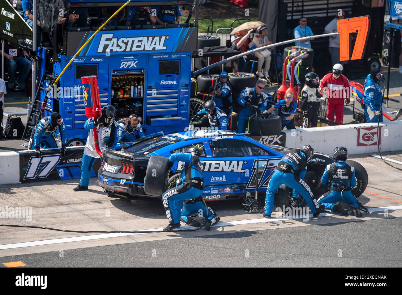 Würth 400 nascar cup series hi-res stock photography and images - Alamy