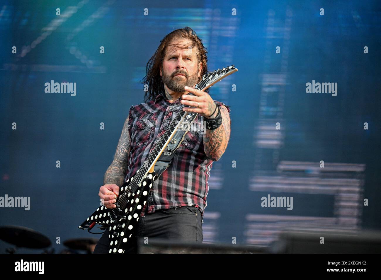 Clisson, France. 26th June, 2024. Kerry King performing live at ...