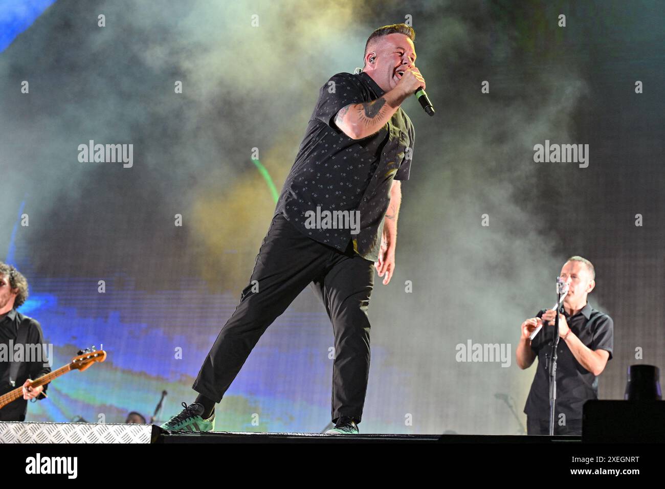 Clisson, France. 27th June, 2024. Dropkick Murphys performing live at ...