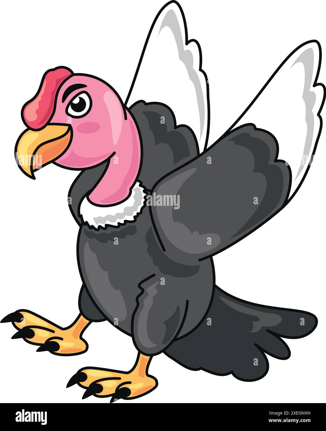 bird andean condor cartoon Stock Vector Image & Art - Alamy