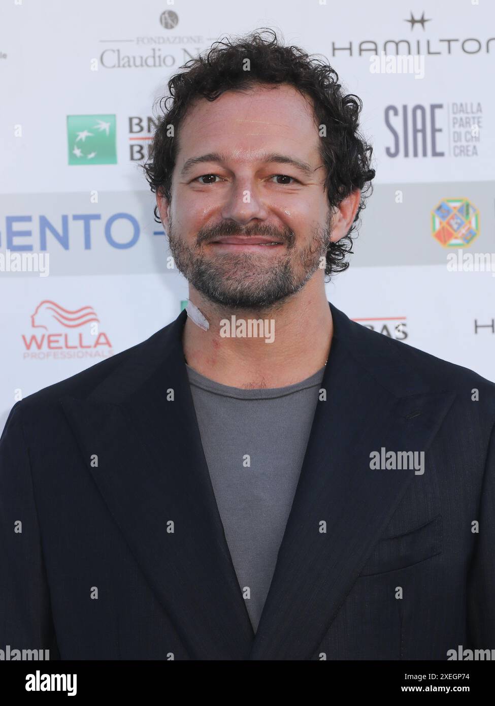 Rome, MAXXI museum, Silver Ribbons 2024. In the photo: Brando De Sica ...