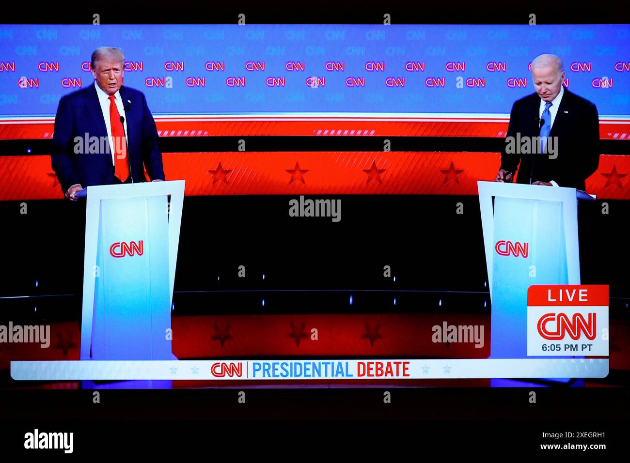 Washington, United States. 27th June, 2024. The first 2024 presidential ...