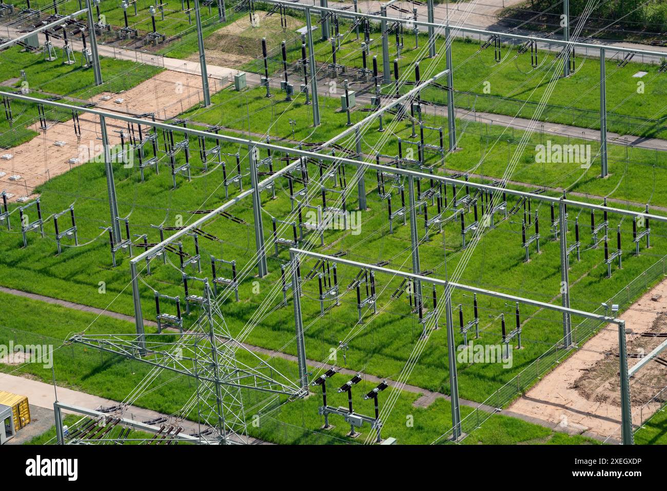 Substation at a coal-fired power plant Stock Photo - Alamy