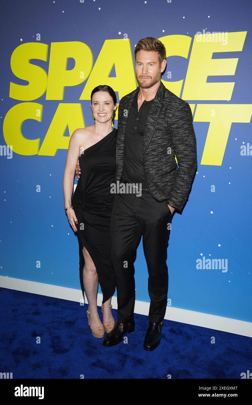 Ny. 27th June, 2024. Liz W. Garcia, Tom Hopper at arrivals for SPACE ...