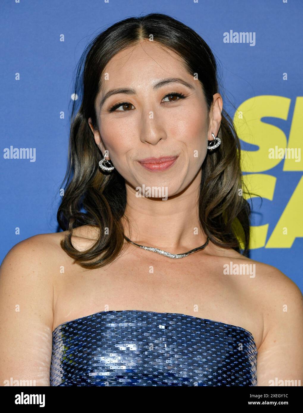 Josephine Huang attends the Amazon MGM Studios premiere of "Space Cadet ...