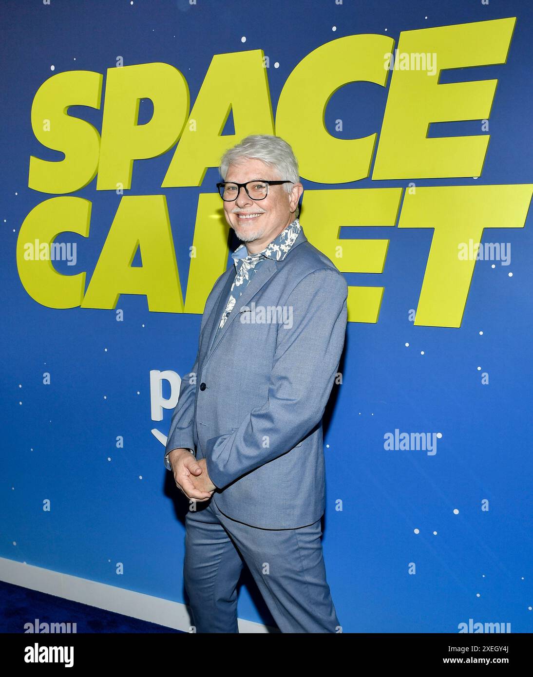 Dave Foley attends the Amazon MGM Studios premiere of "Space Cadet" at ...