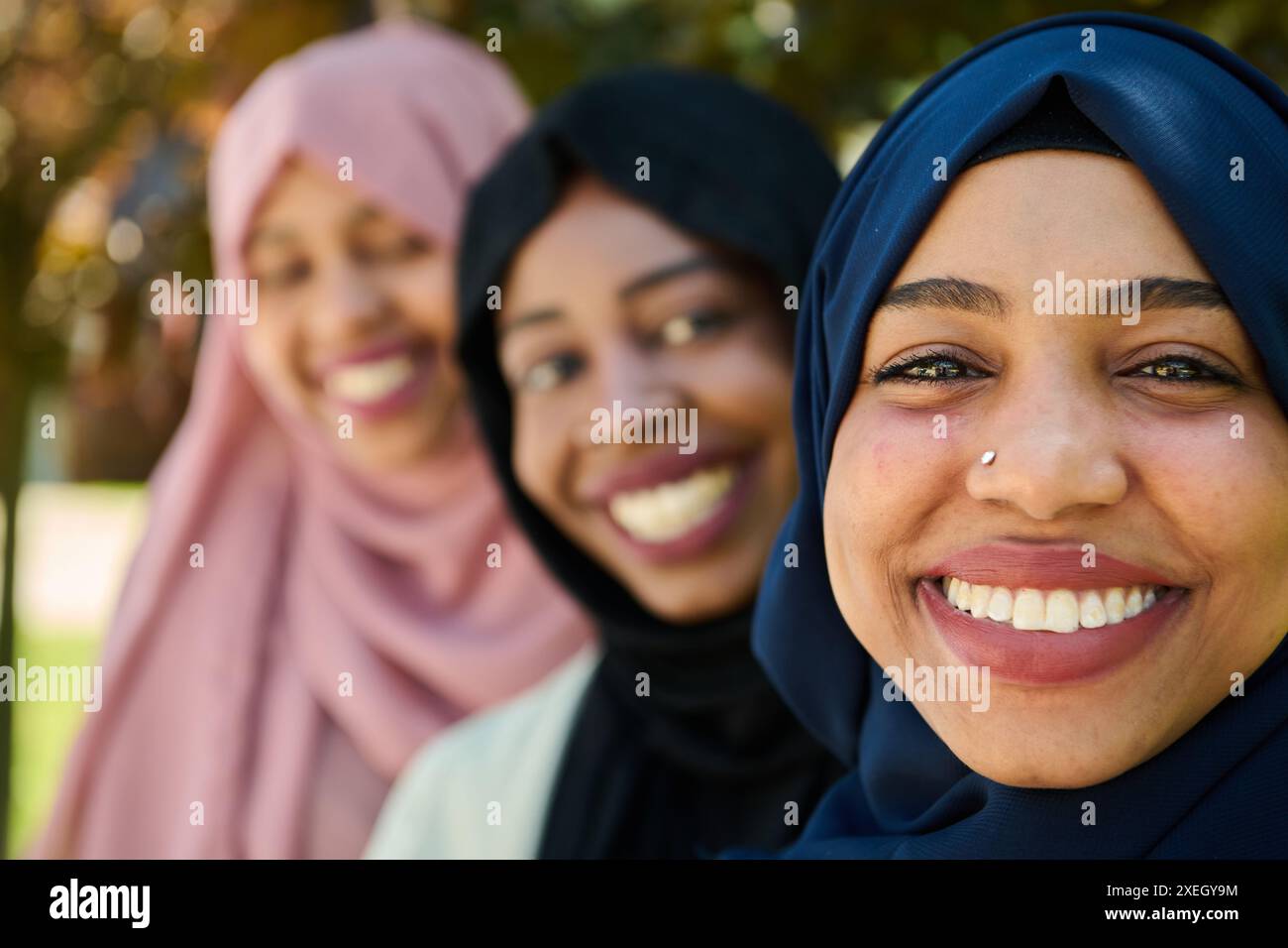Sisterhood Snapshot: Middle Eastern Muslim Women in Hijab Capturing ...