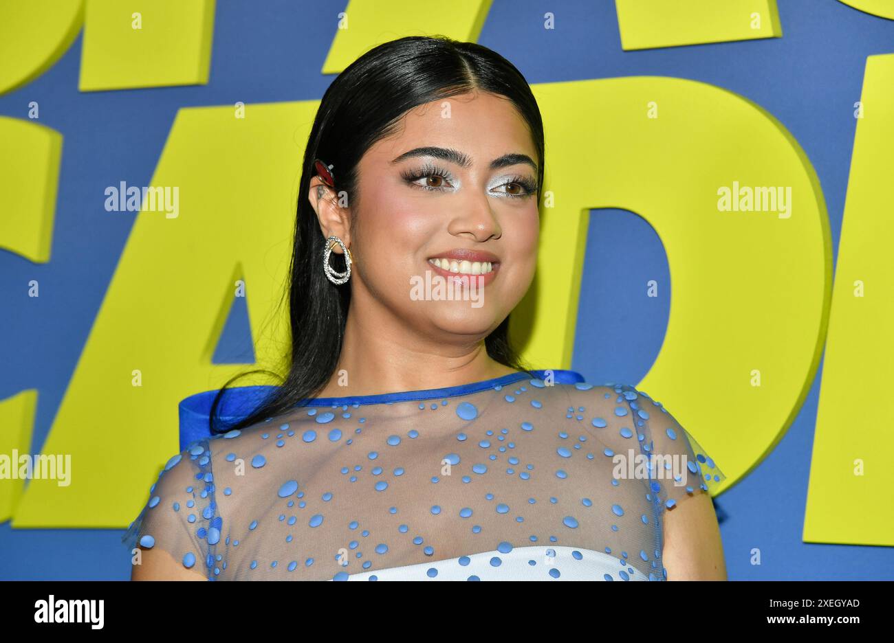Kuhoo Verma attends the Amazon MGM Studios premiere of "Space Cadet" at ...