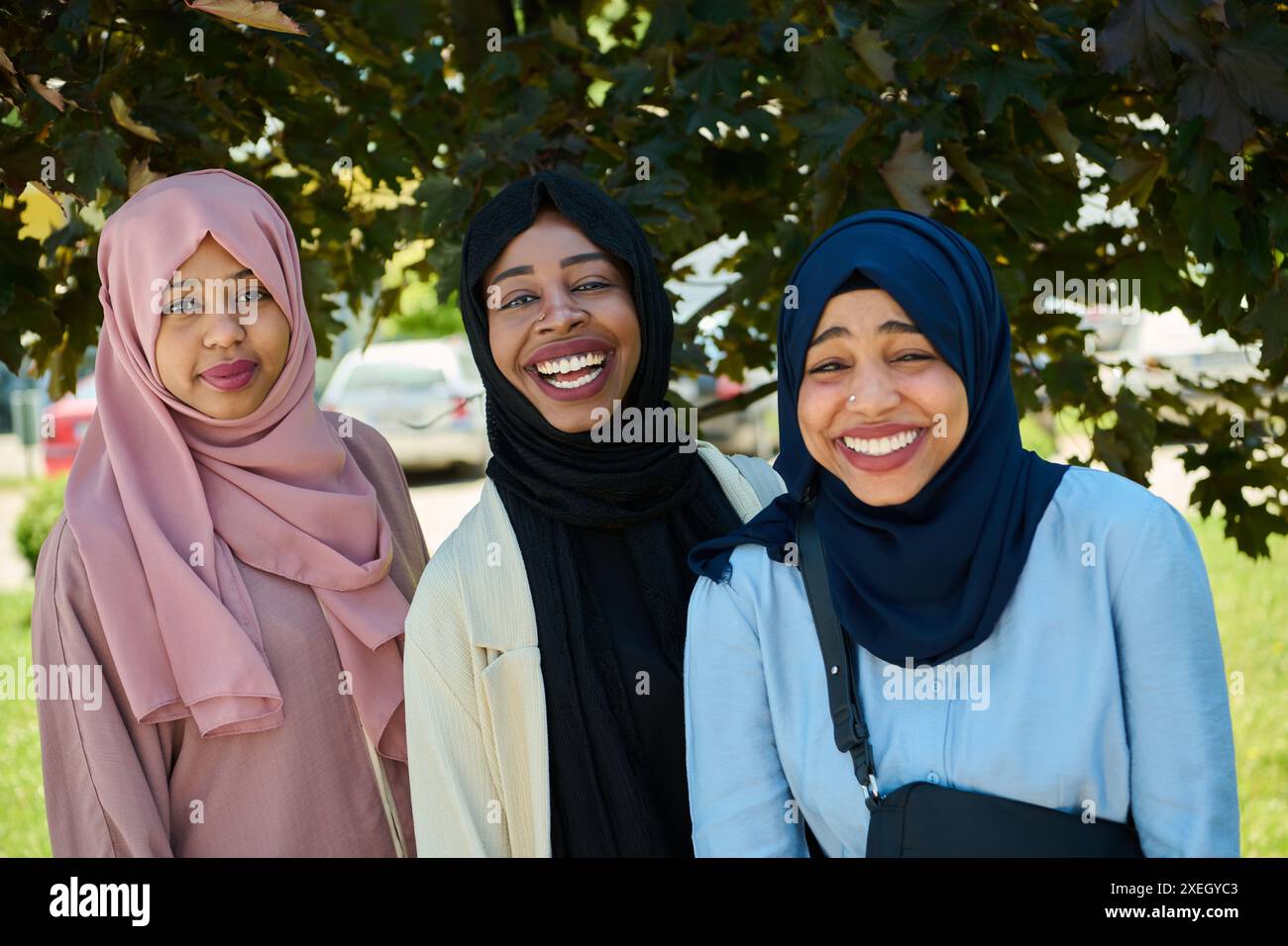Sisterhood Snapshot: Middle Eastern Muslim Women in Hijab Capturing ...