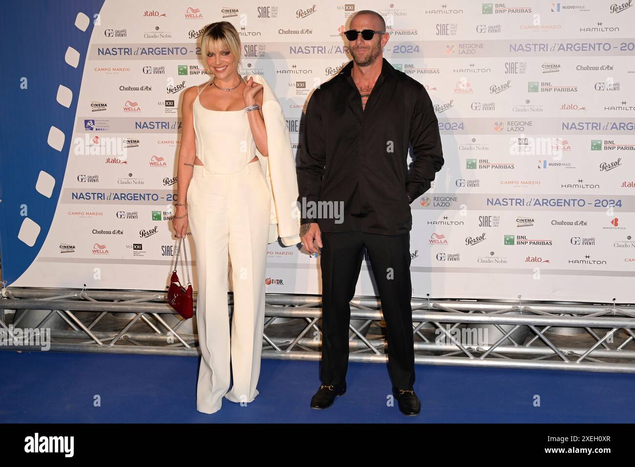 Micaela ramazzotti claudio pallitto hi-res stock photography and images ...