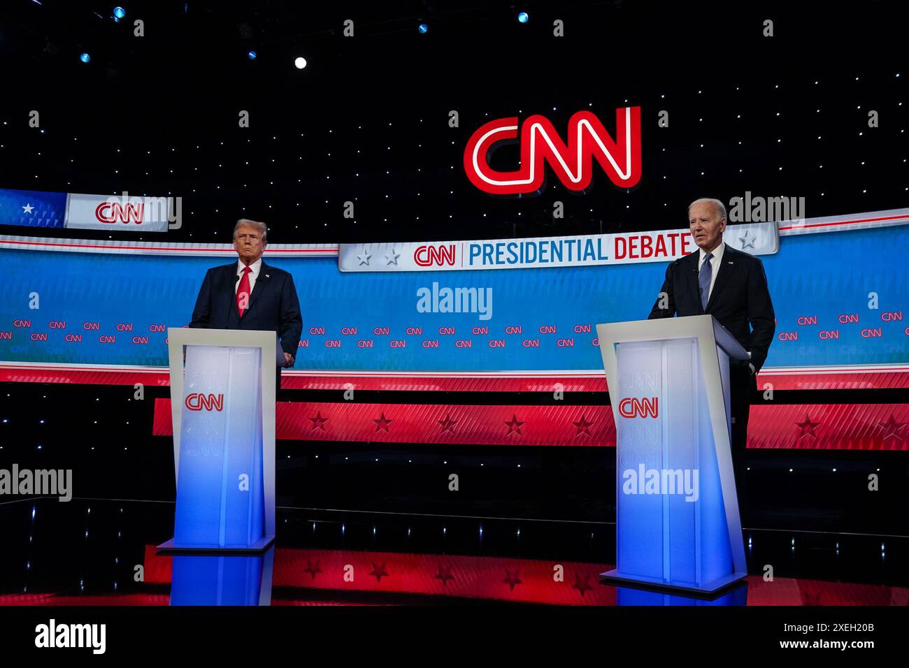 Atlanta, United States. 27th June, 2024. President Joe Biden and former ...