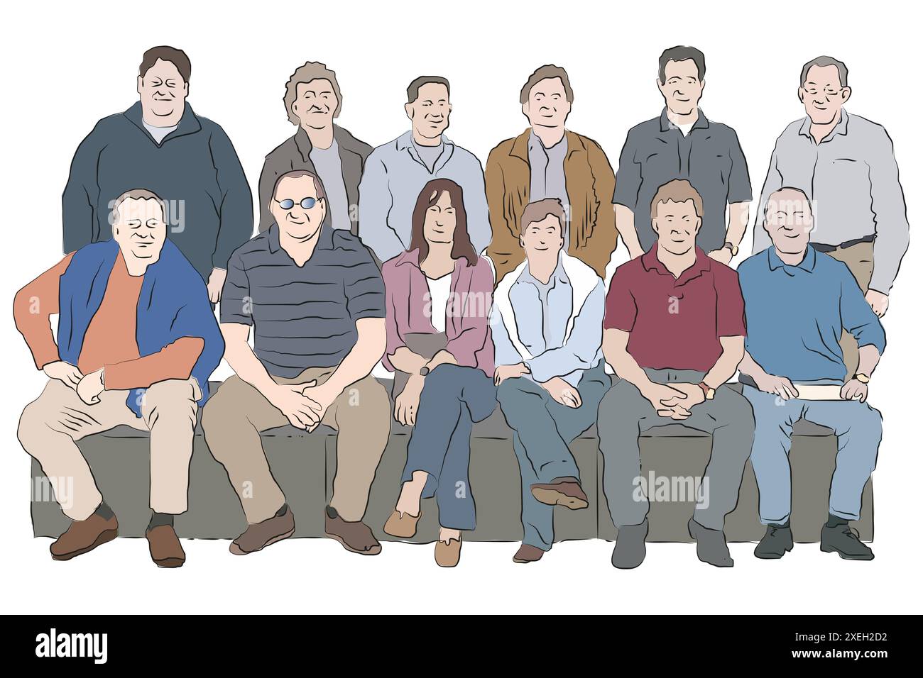 Class reunion hi-res stock photography and images - Alamy