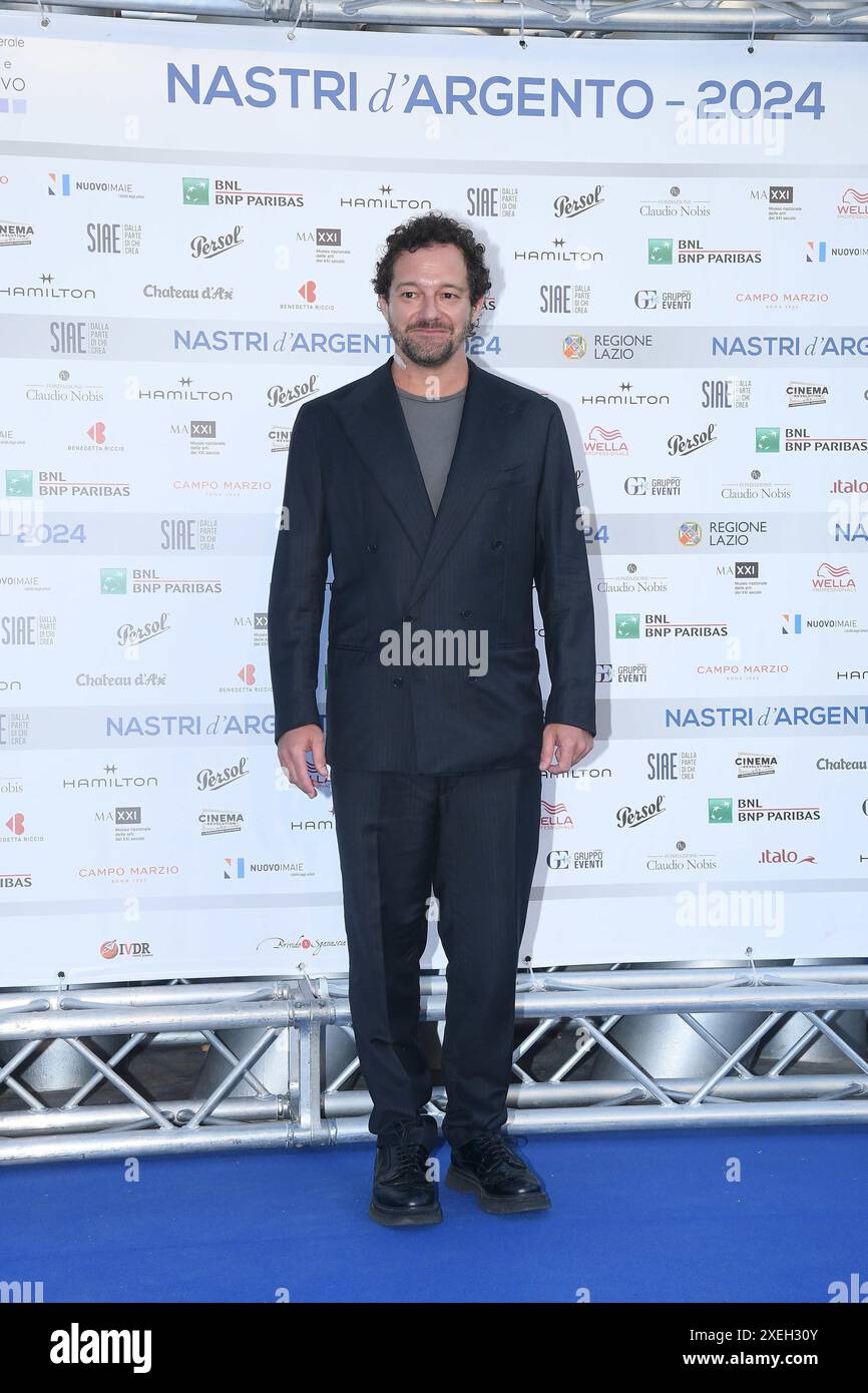 Rome, Maxxi Nastri d'Argento 2024 Museum, In the photo: Brando De Sica ...