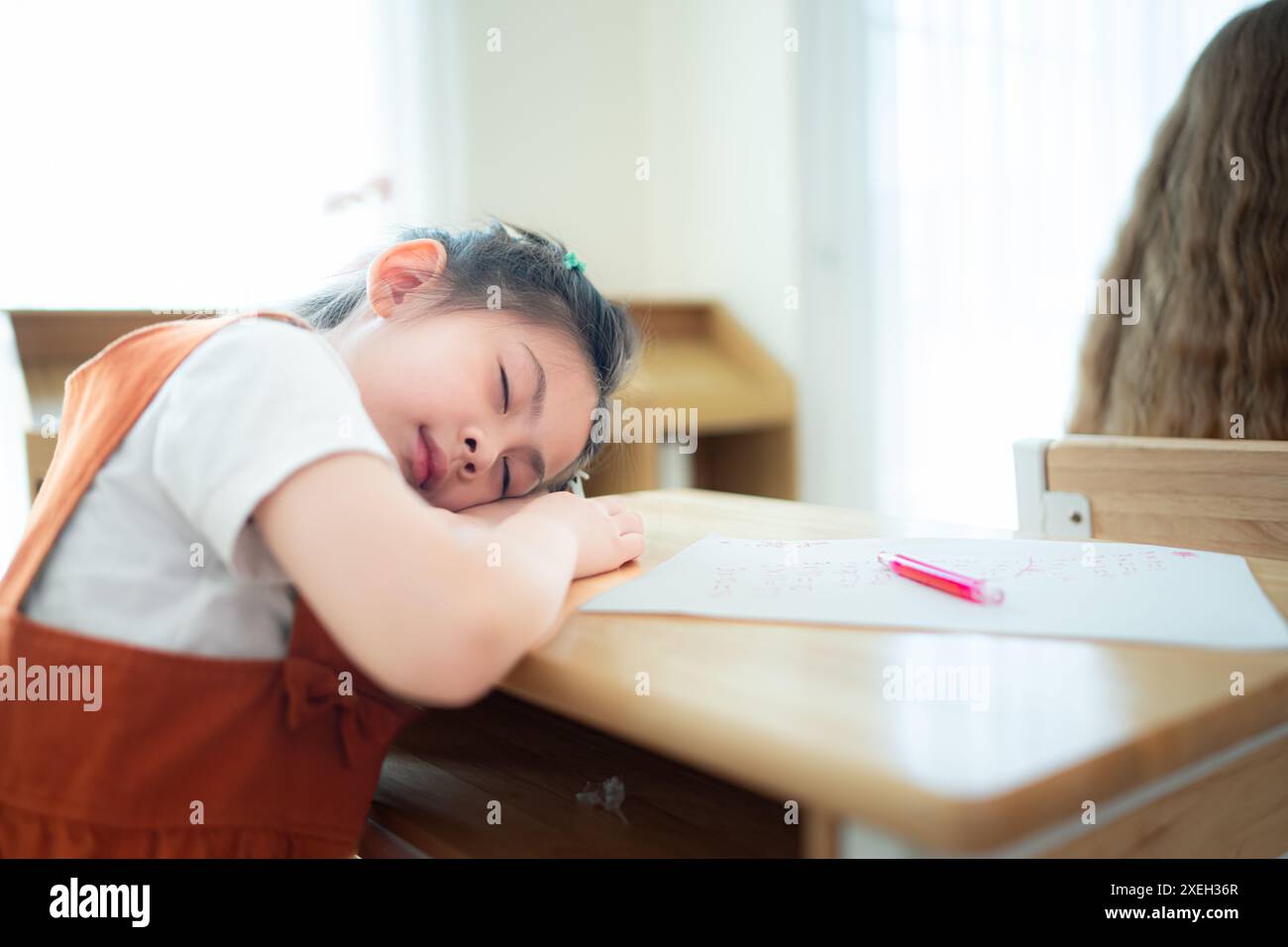When class becomes dull. The kids started to feel tired and sleepy ...
