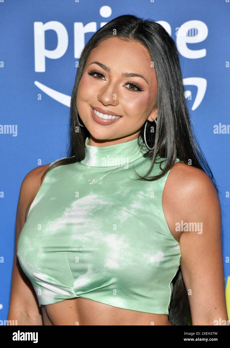 Ashley Nocera attends the Amazon MGM Studios premiere of "Space Cadet ...