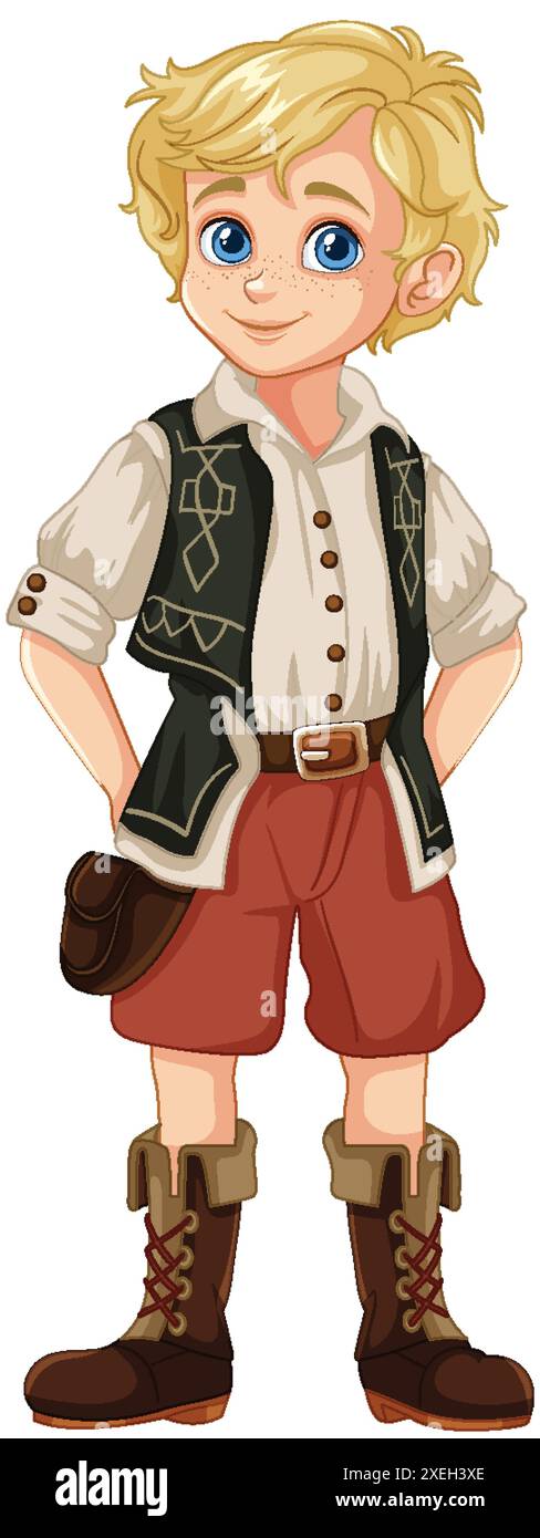 Boy european blond eyes blue hi-res stock photography and images - Alamy