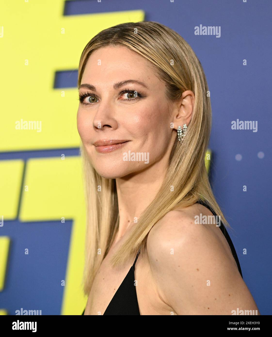 Desi Lydic attends the Amazon MGM Studios premiere of "Space Cadet" at ...