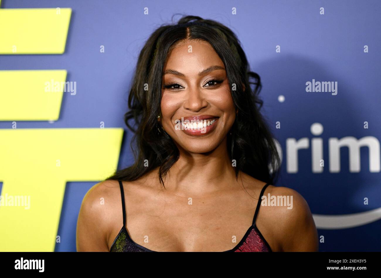 Yasha Jackson attends the Amazon MGM Studios premiere of "Space Cadet ...