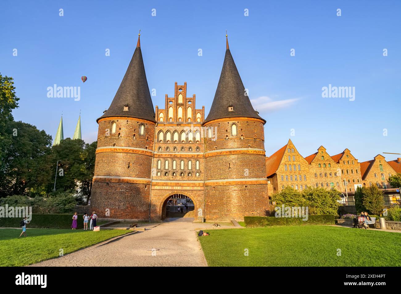 Medieval Museum Holstentor, Lubeck, with text in Latin - harmony at ...