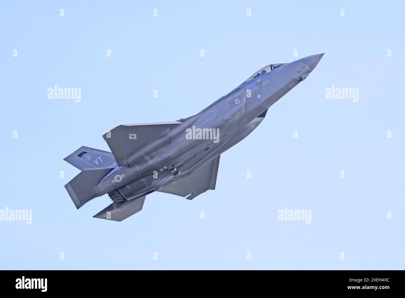 F35 A Demo Team flying on the blue sky background, proud to represent ...