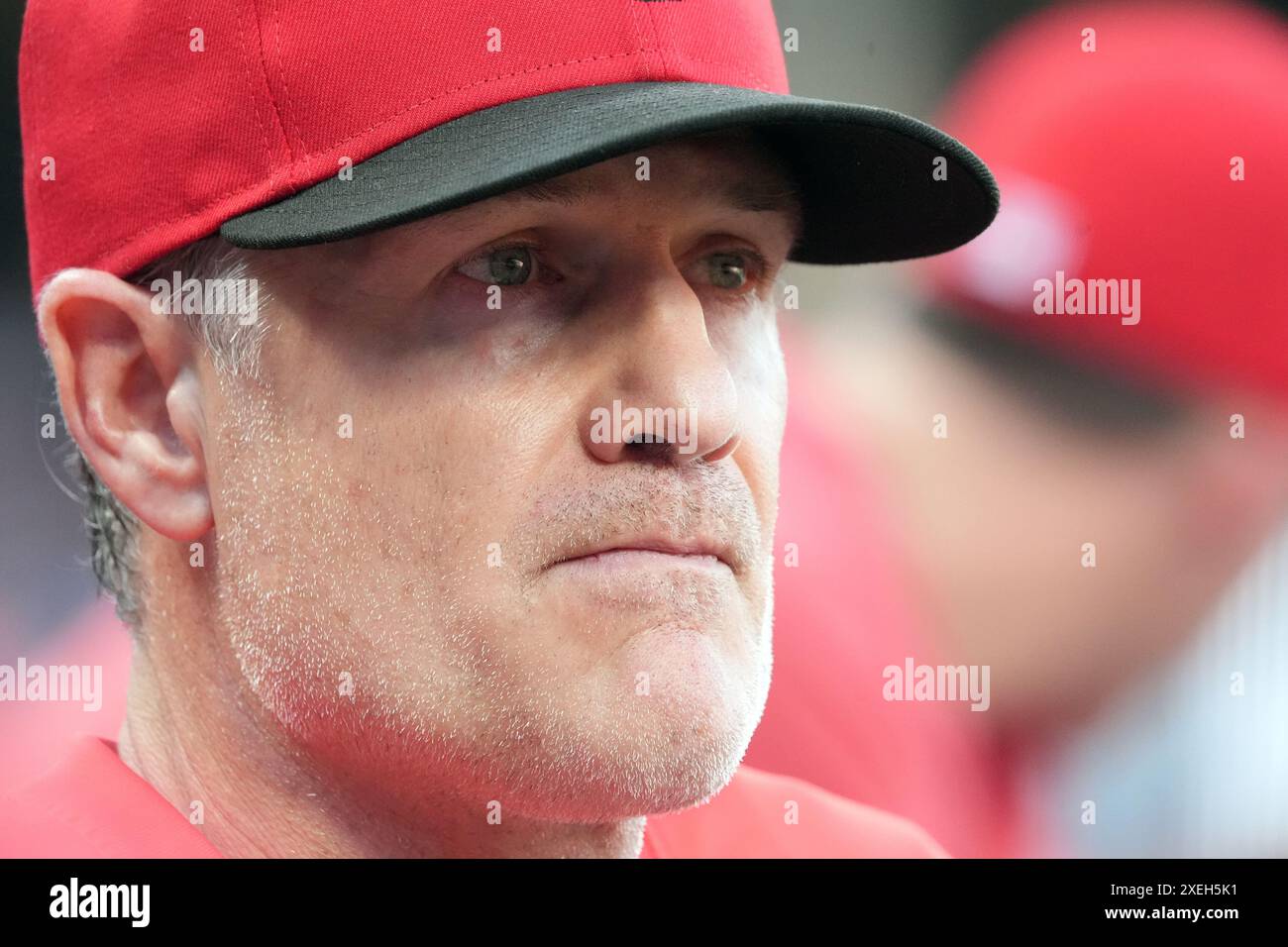 St. Louis, United States. 27th June, 2024. Cincinnati Reds manager ...