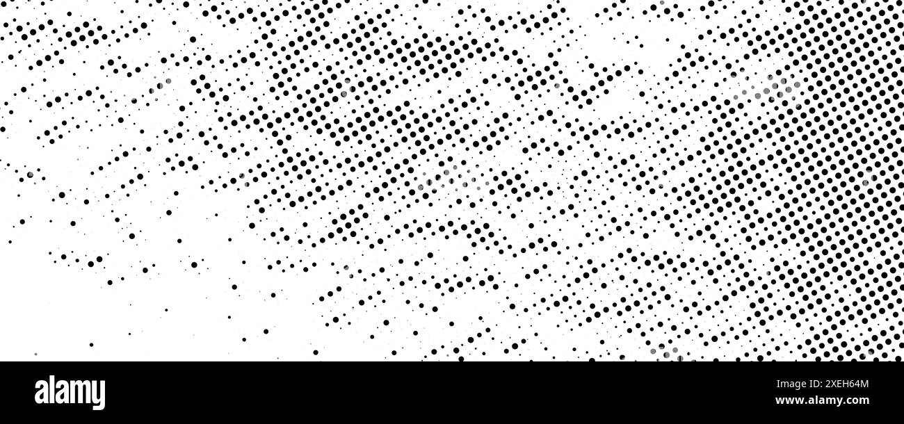 Halftone noise texture. Grunge grit halftone background. Black and ...