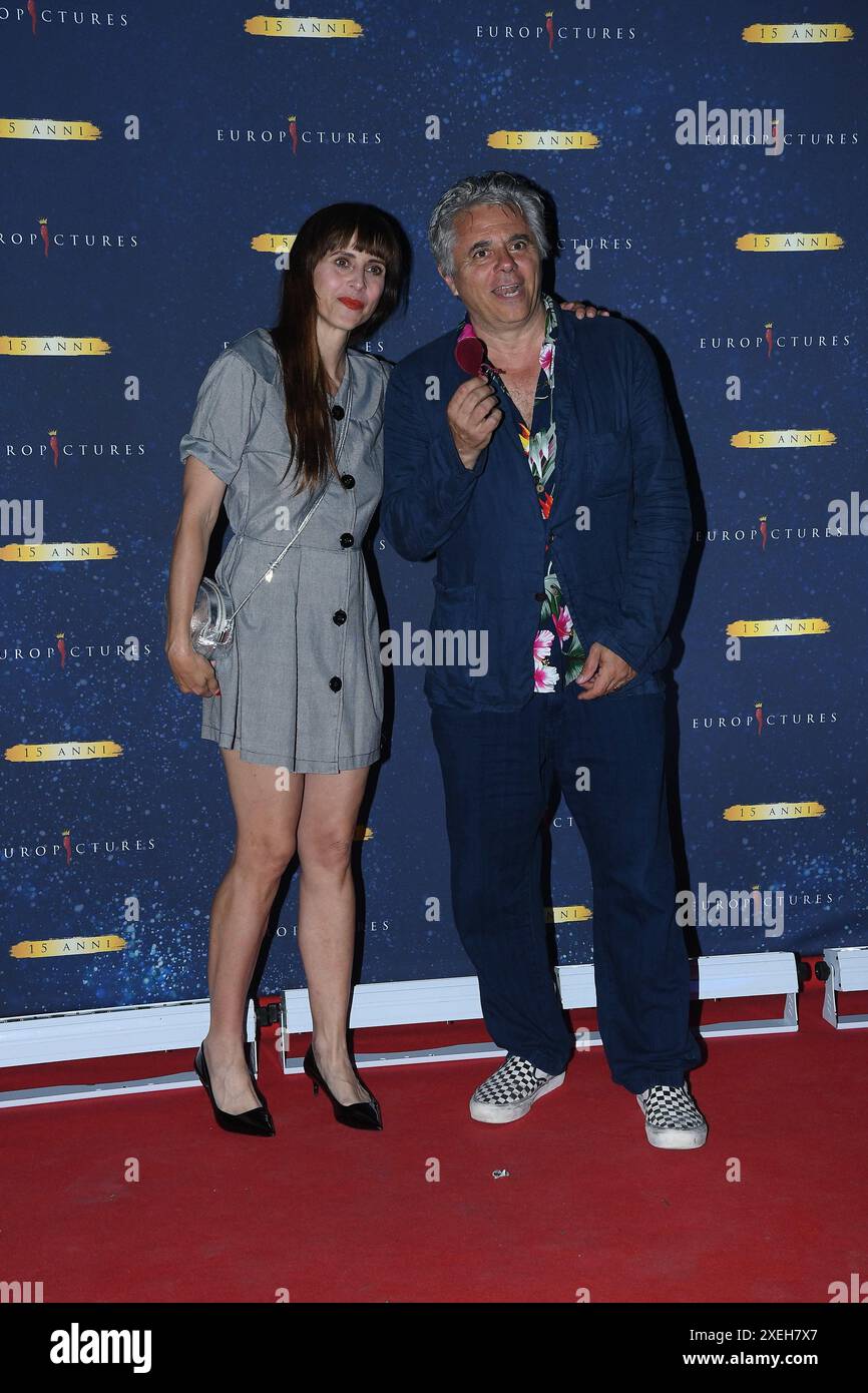 Rome, Satyrus Party to celebrate 15 years of Europictures, In the photo ...