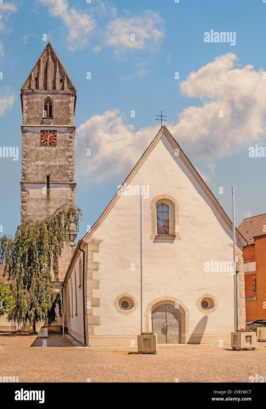 St. Martin's Church Mengen, Sigmaringen district Stock Photo - Alamy
