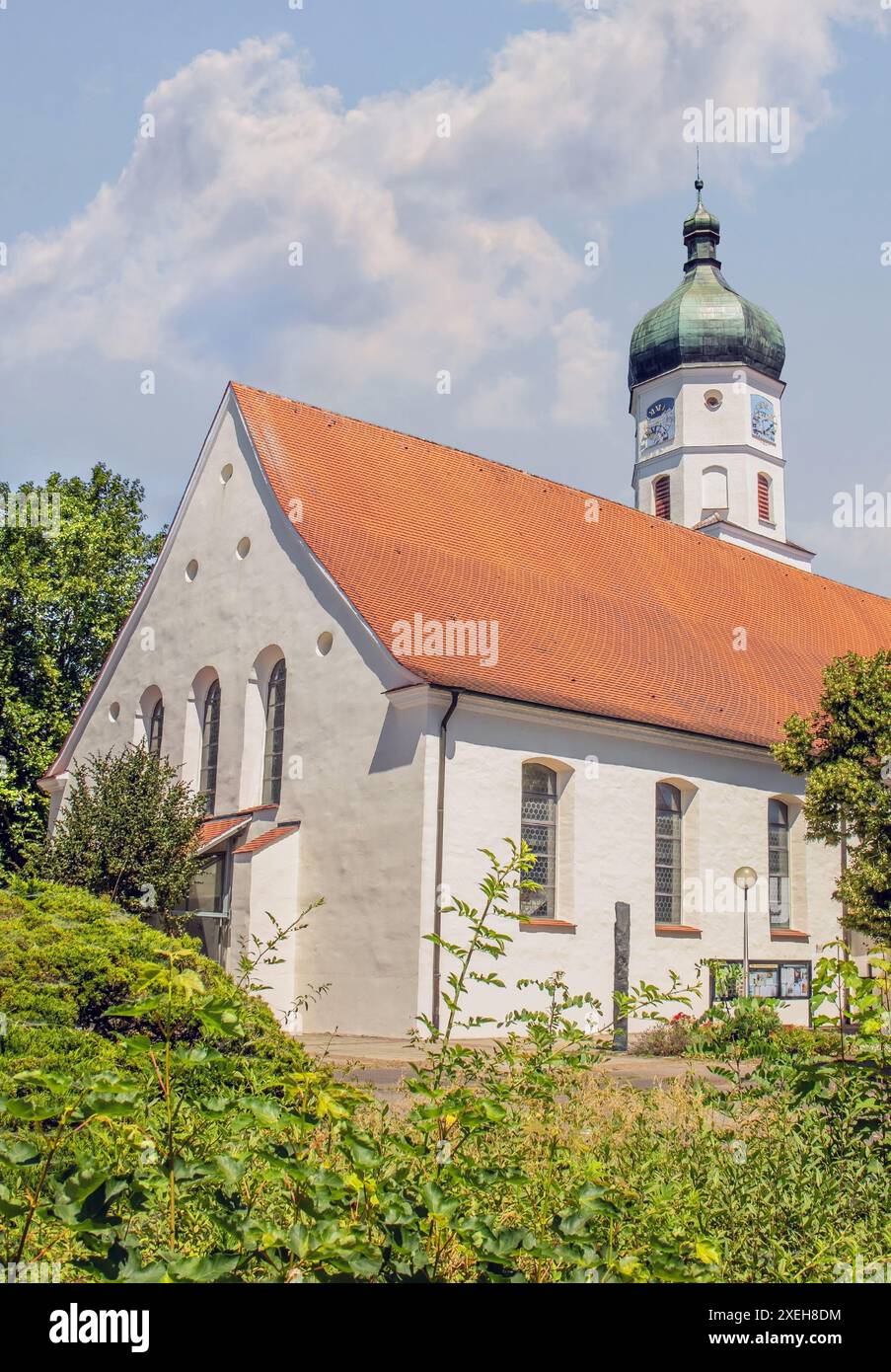 Catholic Church of Our Lady Mengen, Sigmaringen district Stock Photo ...