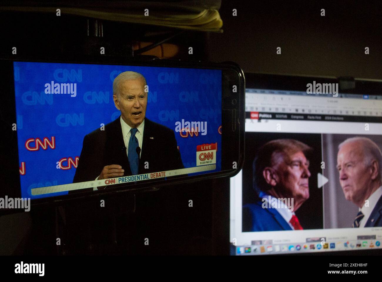 June 27, 2024, New York City, New York, U.S: American President Joe ...