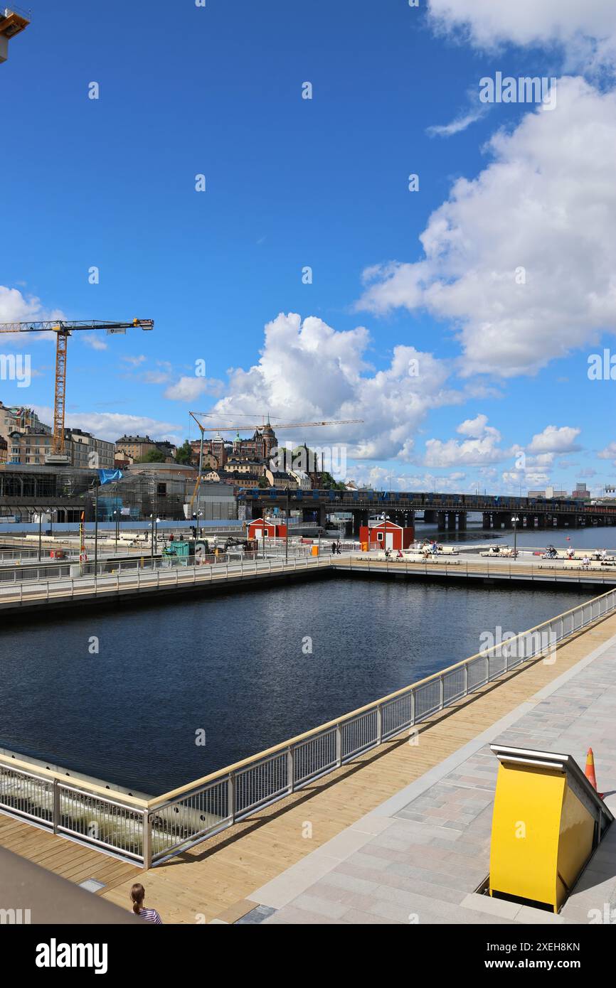 Boat traffic in Victoria lock will start in 2027 Stock Photo - Alamy