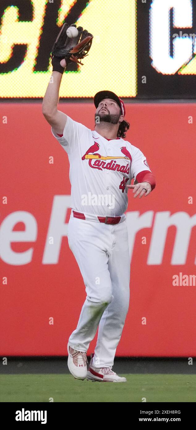 St. Louis, United States. 27th June, 2024. St. Louis Cardinals right ...