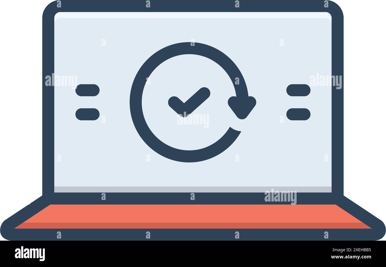 Icon for completely,perfectly Stock Vector Image & Art - Alamy