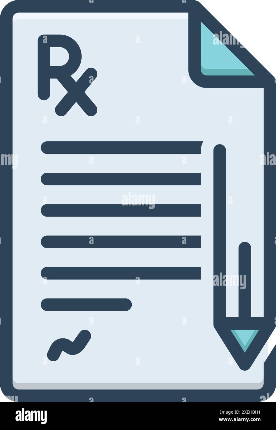 Icon for prescription,pad Stock Vector Image & Art - Alamy