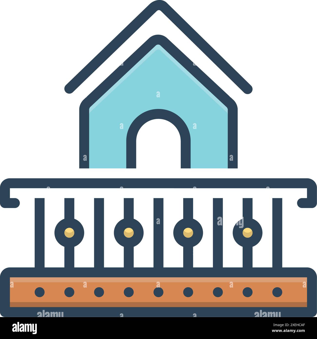 Icon for porch,balcony Stock Vector Image & Art - Alamy