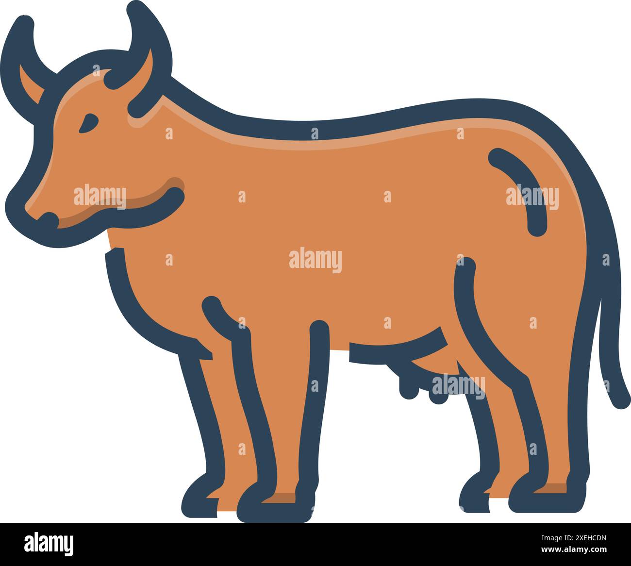 Cow heifer Stock Vector Images - Alamy