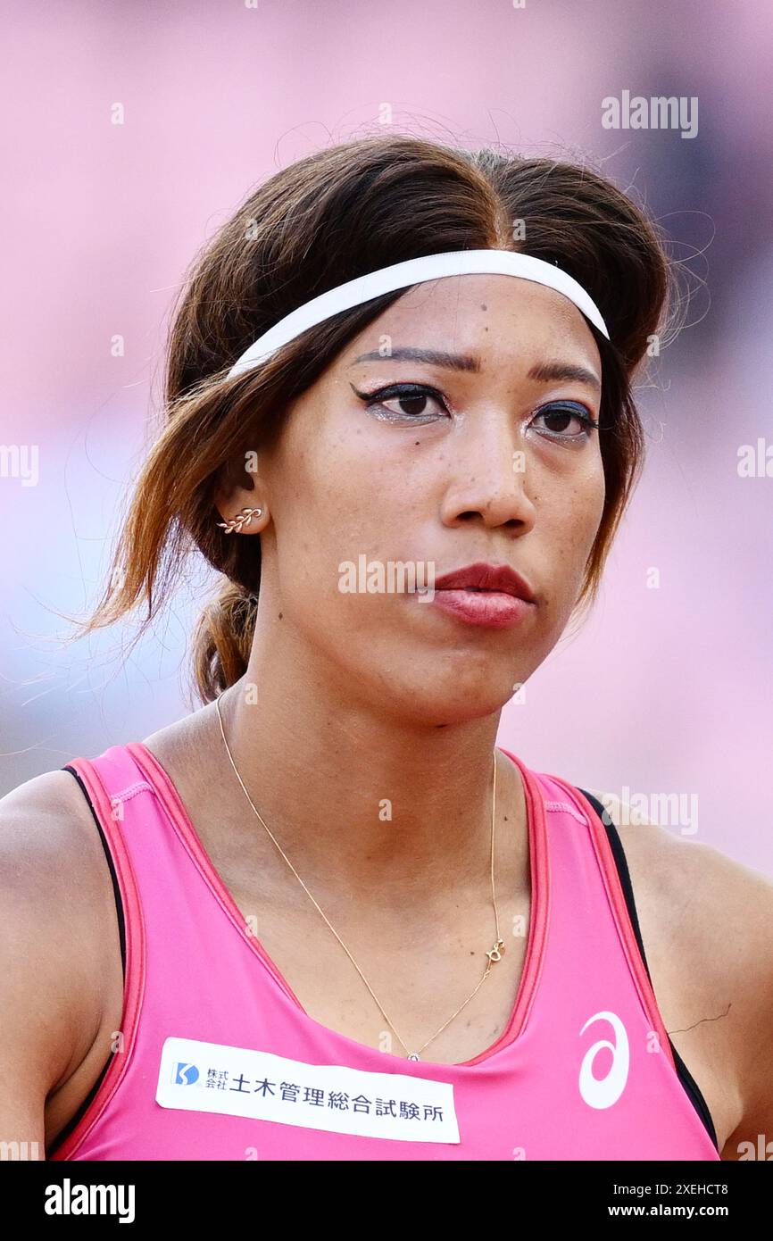 Arisa Kimishima, JUNE 27, 2024 - Athletics : The 108th Japan Track & Field National ...