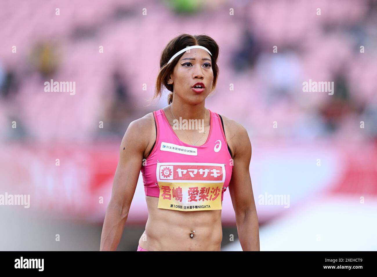 Arisa Kimishima, JUNE 27, 2024 - Athletics : The 108th Japan Track & Field National ...