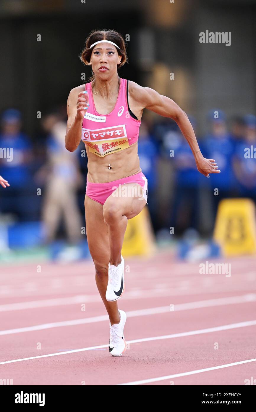 Arisa Kimishima, JUNE 27, 2024 - Athletics : The 108th Japan Track & Field National ...