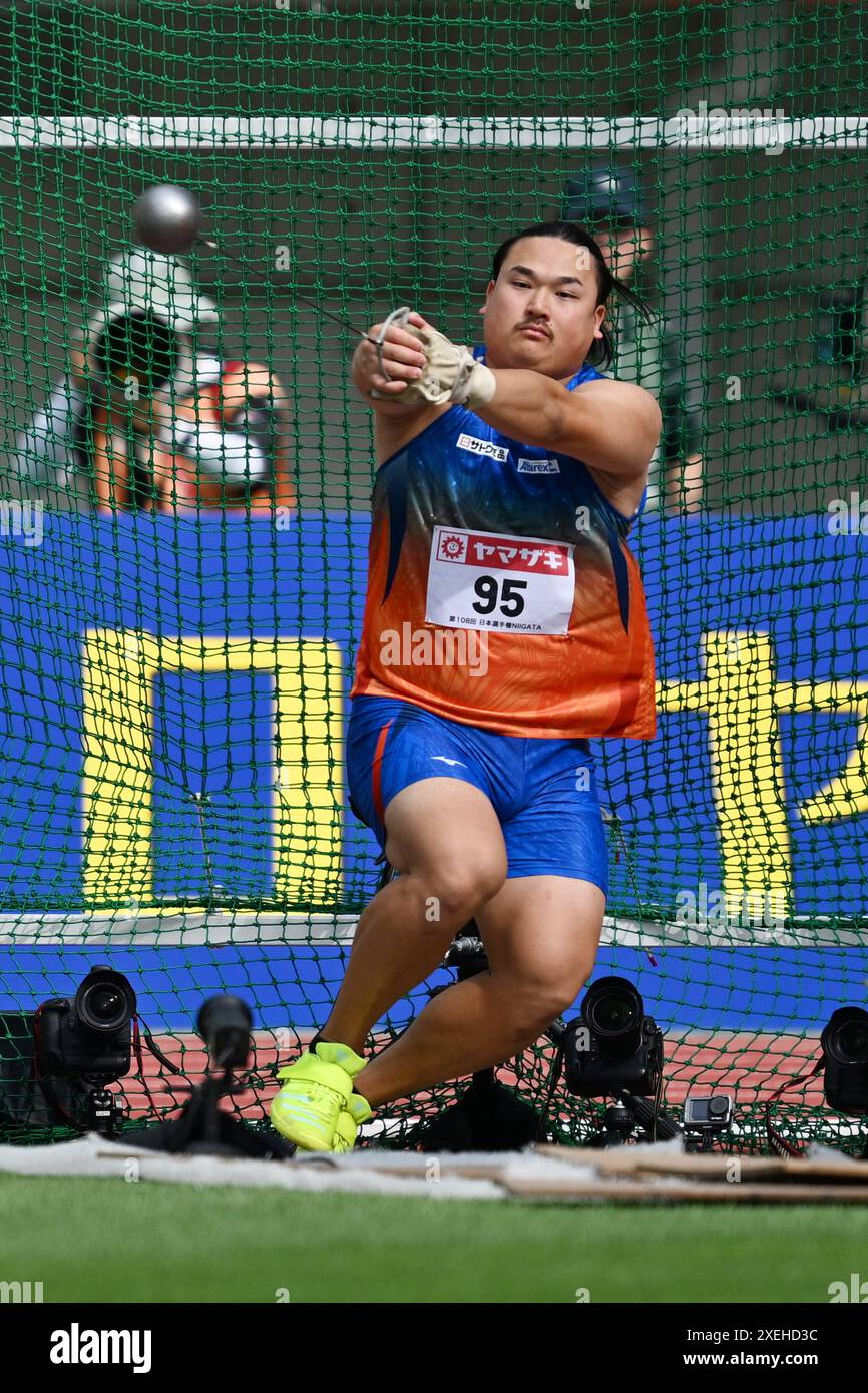 Tatsuto Nakagawa, JUNE 27, 2024 - Athletics : The 108th Japan Track & Field National ...