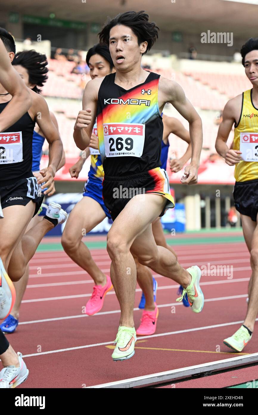 Shoma Funatsu, JUNE 27, 2024 - Athletics : The 108th Japan Track & Field National Championships ...