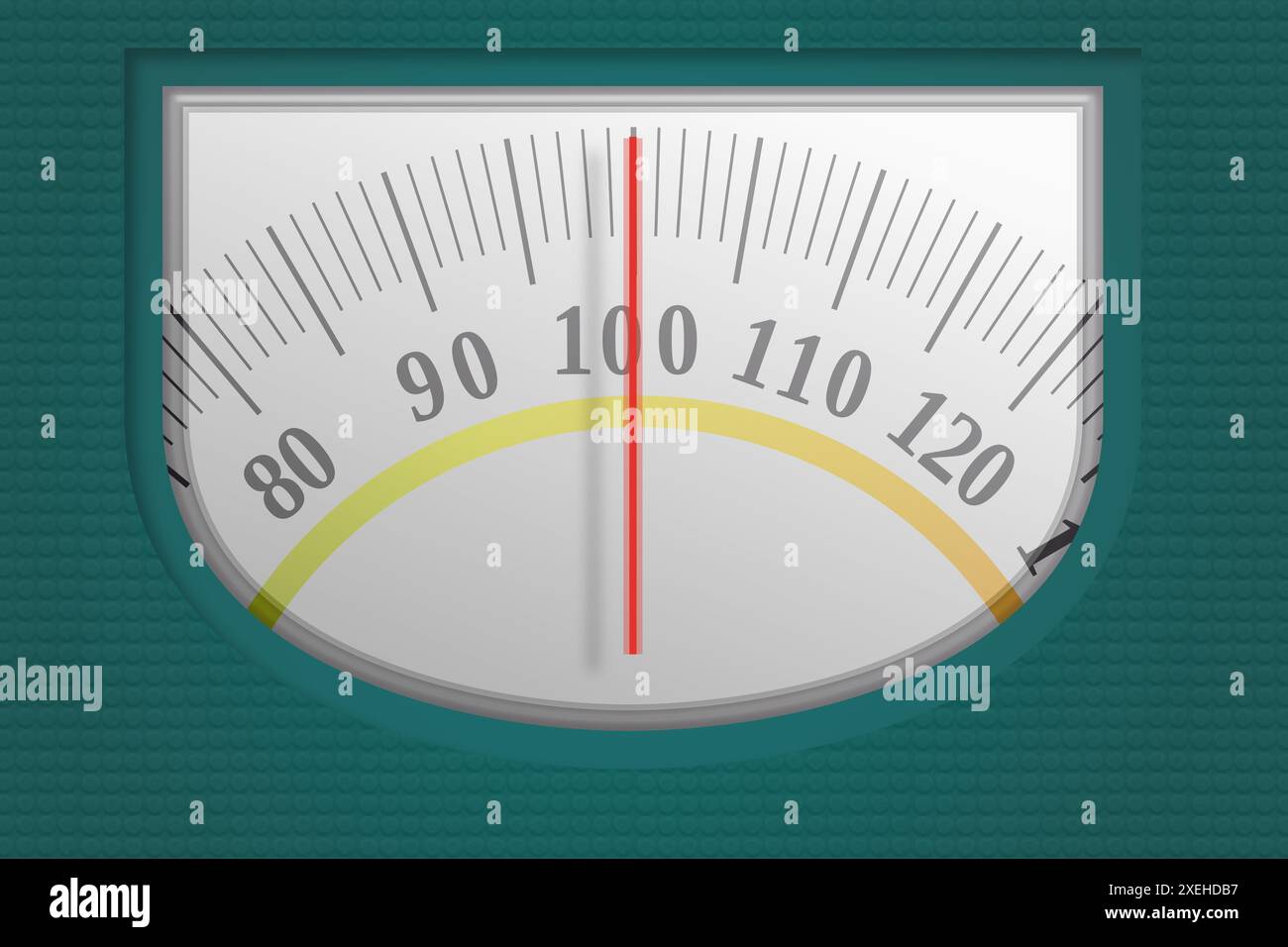 Personal scale 100 Kg Stock Photo - Alamy