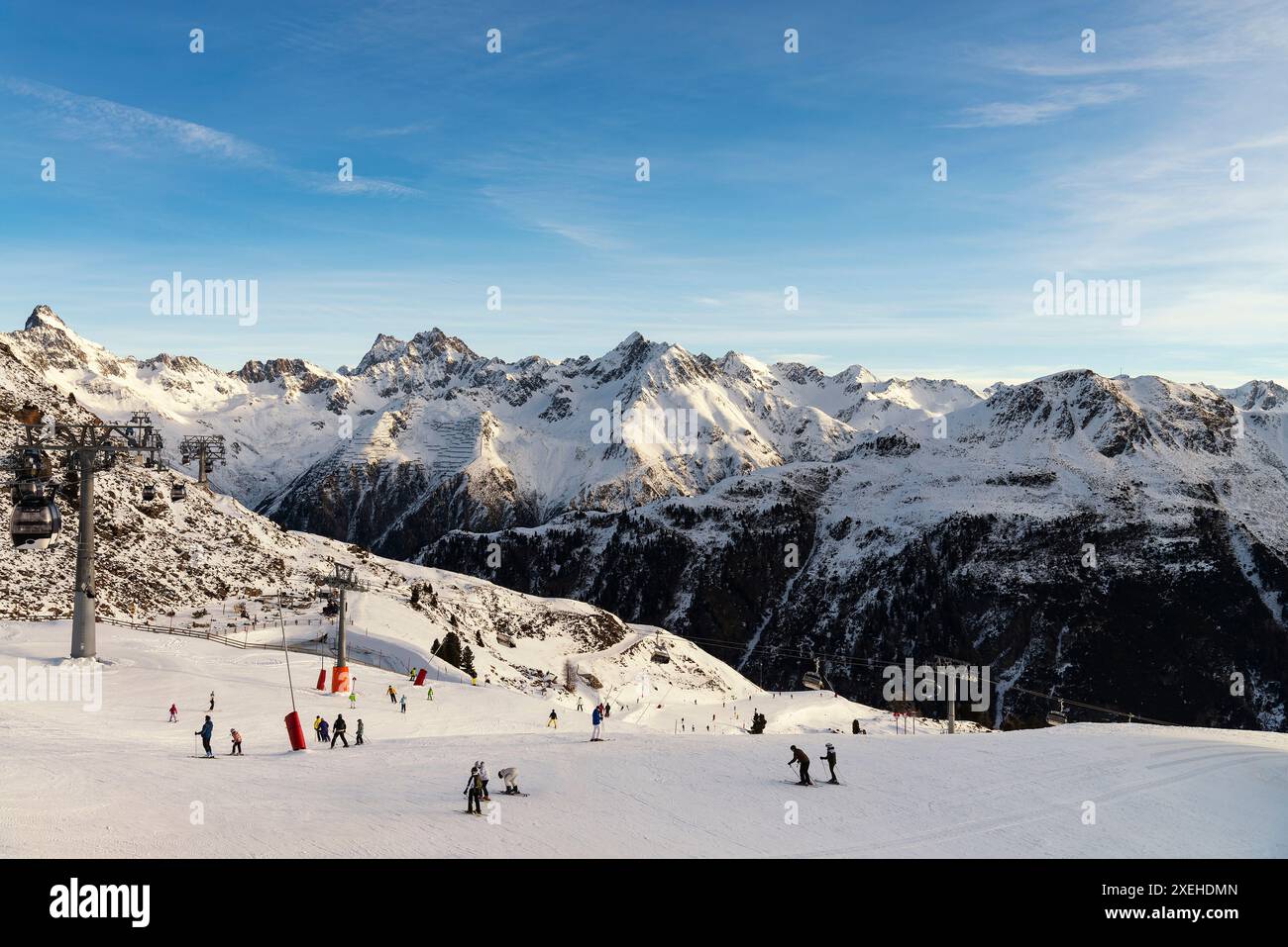 Skiing downhill ischgl hi-res stock photography and images - Alamy