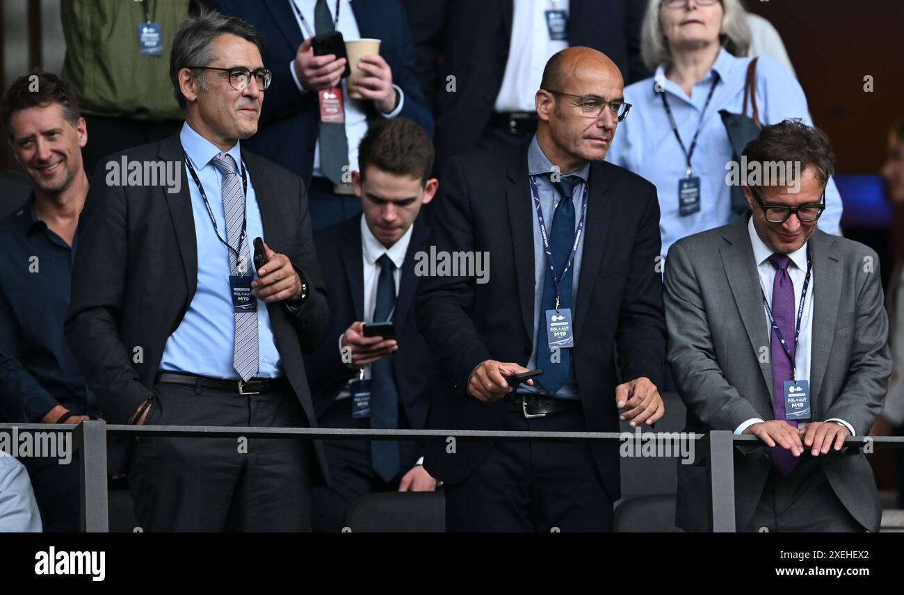 BERLIN, GERMANY - JUNE 21: VIP during the UEFA EURO 2024 group stage ...