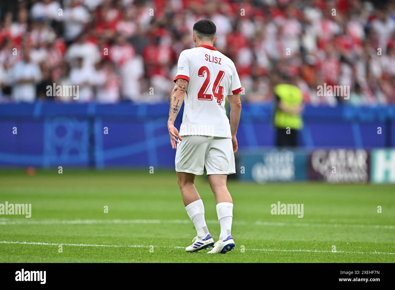 BERLIN, GERMANY - JUNE 21: Bartosz Slisz of Poland during the UEFA EURO ...