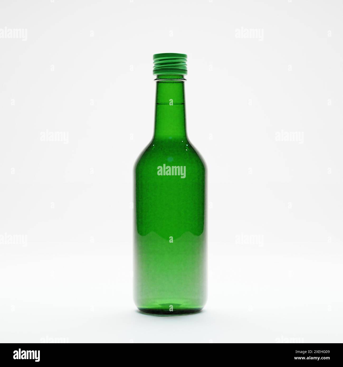 3d render of isolated studio korean soju bottle alcohoc beverage Stock ...
