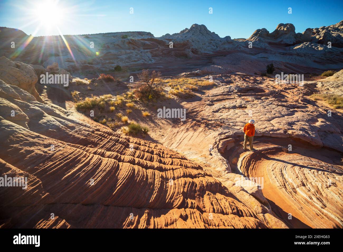 Hike in Utah Stock Photo - Alamy