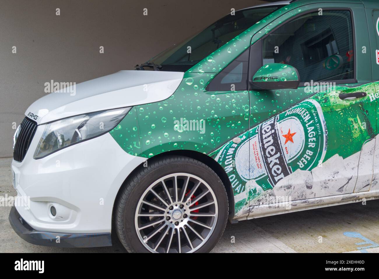Bordeaux , France - 06 26 2024 : Heineken logo brand and text sign on ...